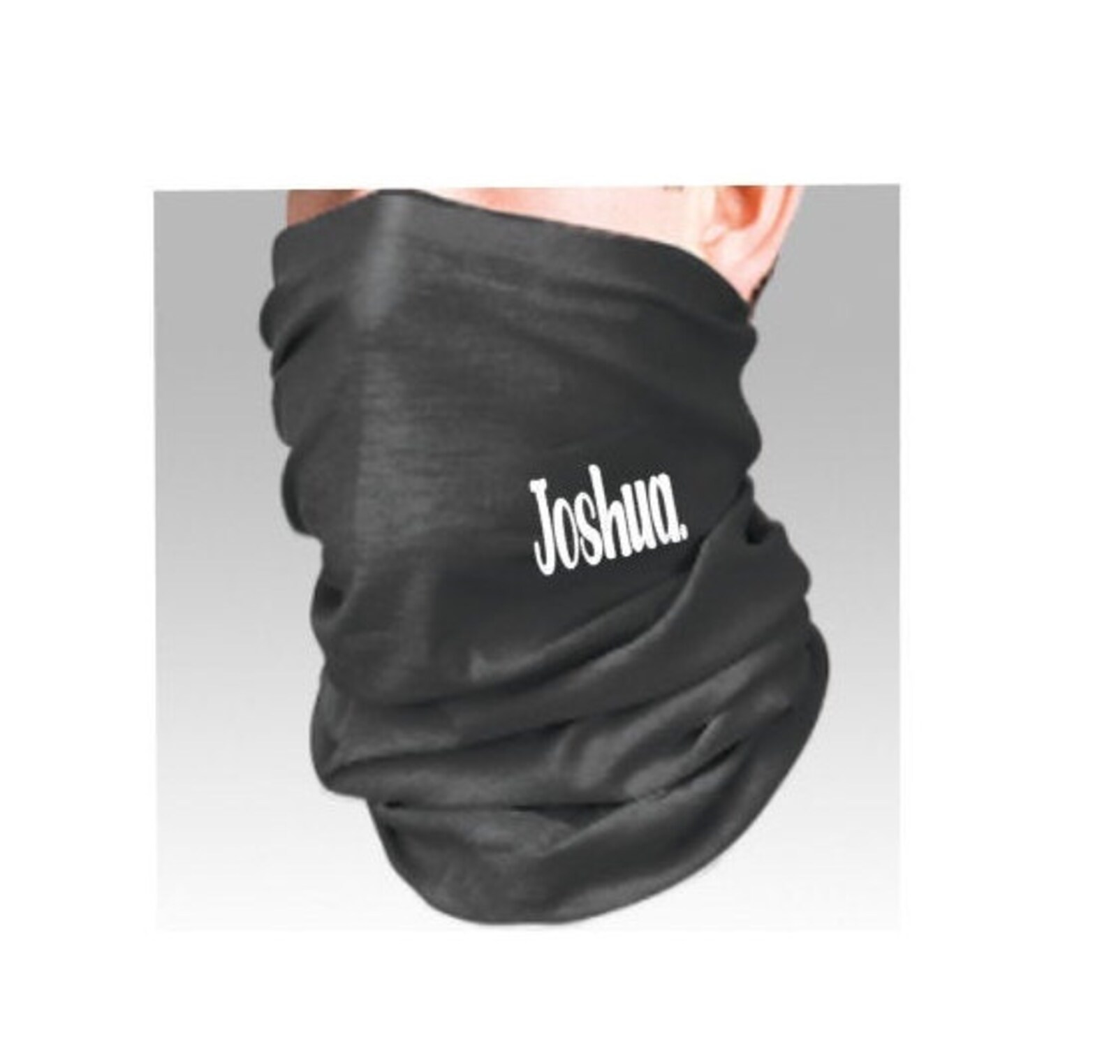 Face Covering Face Gaiter Gaiter Mask Face Mask Monogram - Etsy