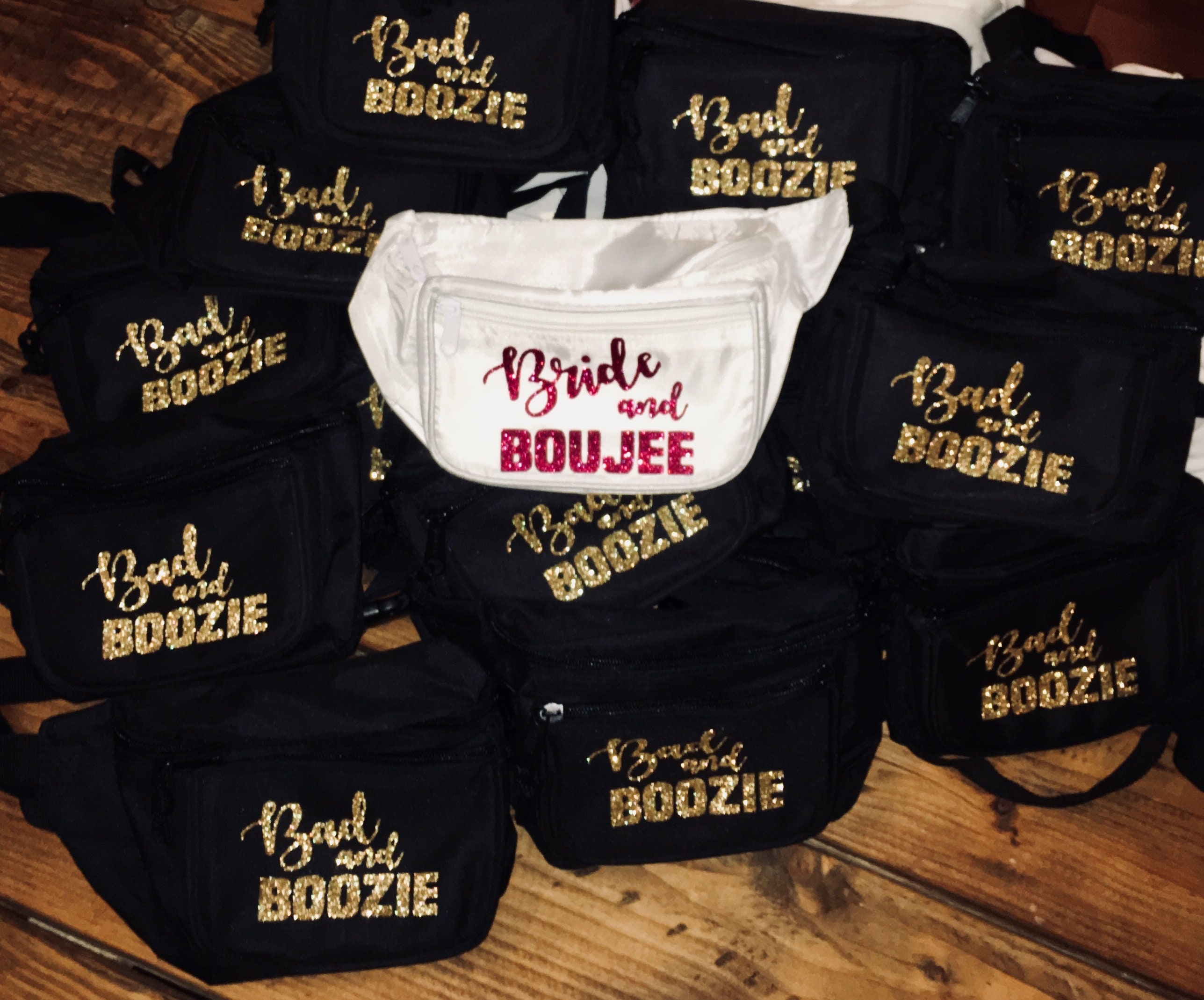 bridal party fanny packs, bride tribe fanny packs, bachelorette party ...