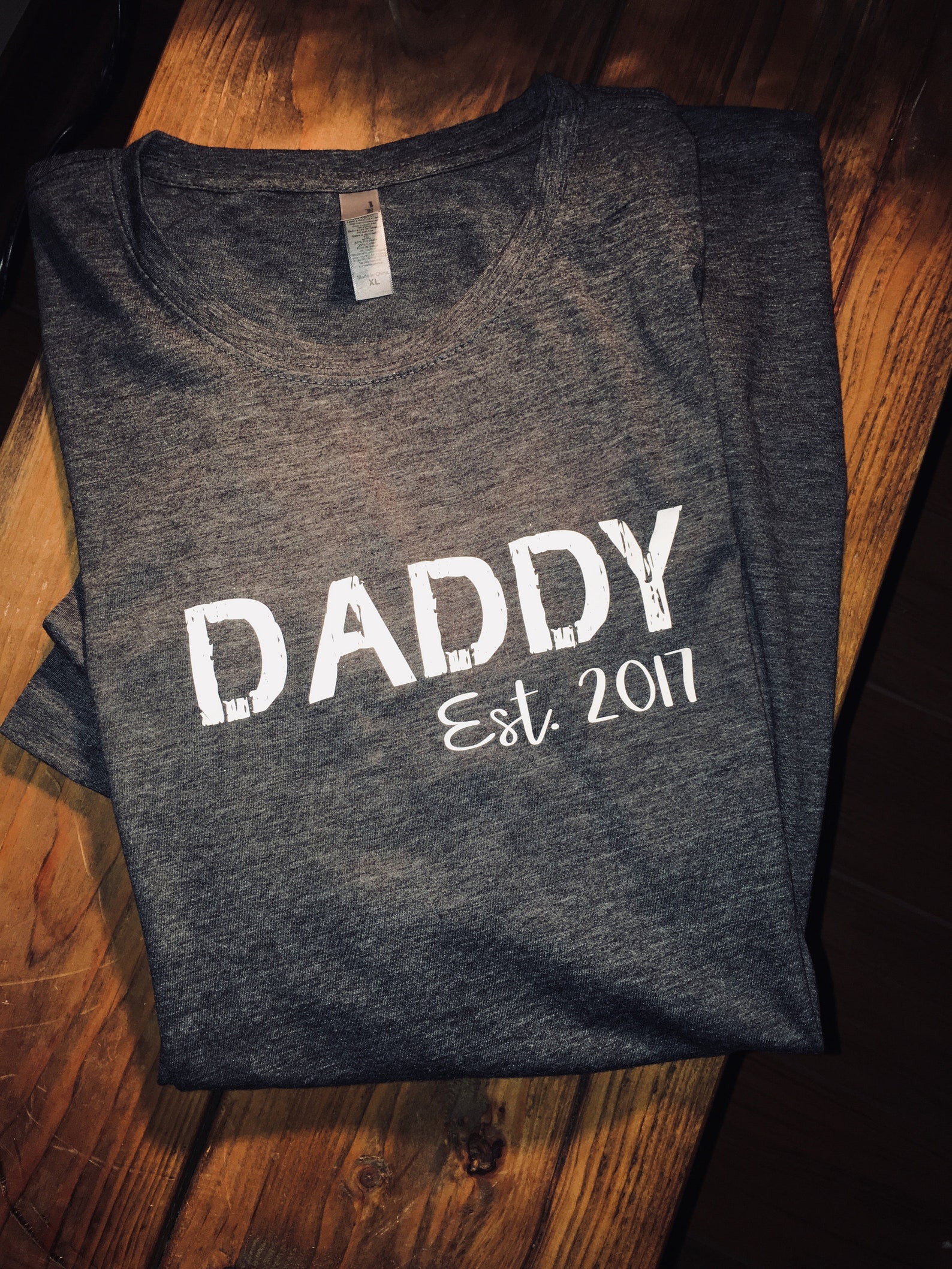 Daddy Tshirt, Trendy Dad, Fathers Day Gifts, Happy Fathers Day, #1 Dad ...