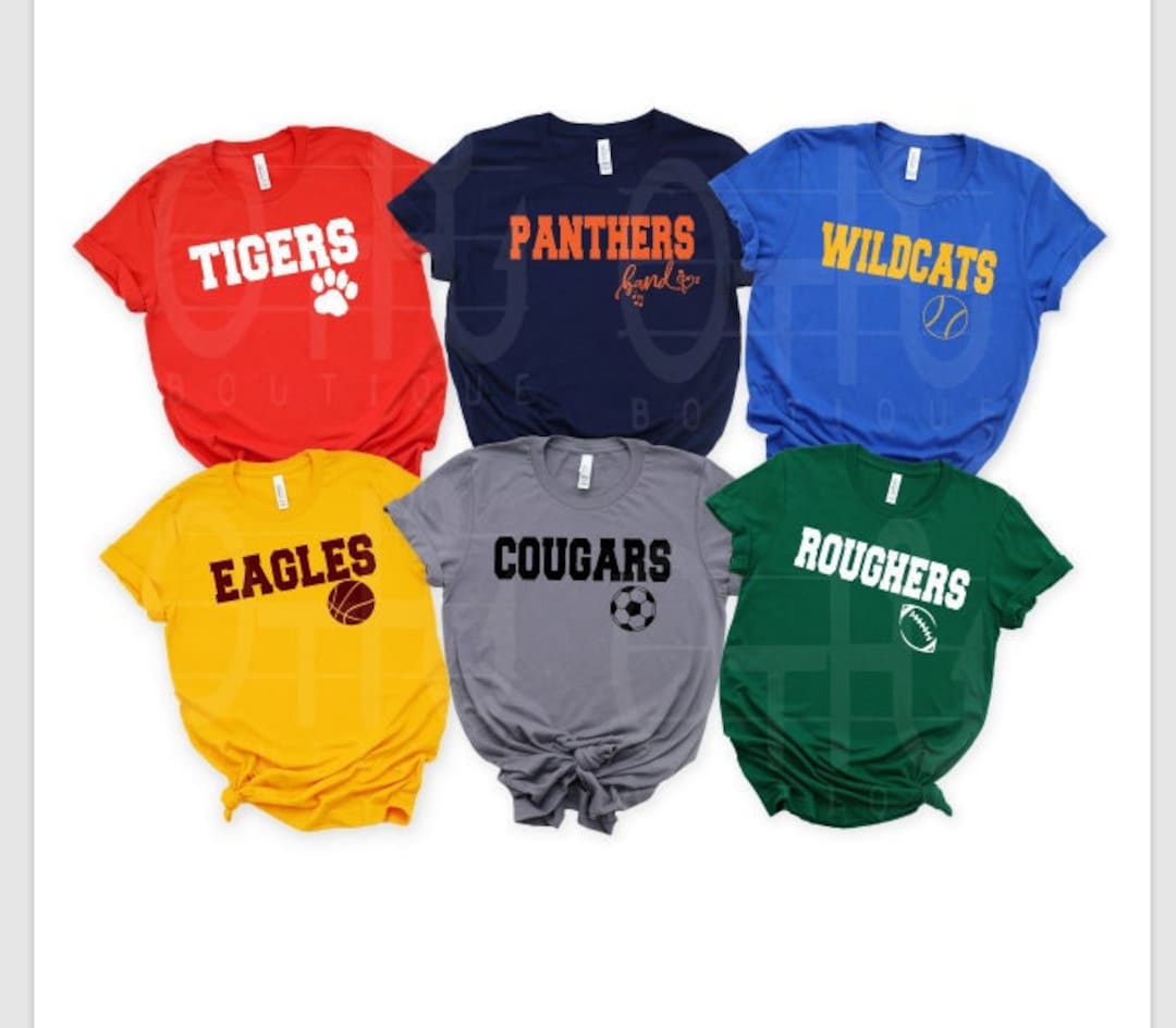 School Spirit Shirt,favorite Team Shirt,back to School Gift,school ...