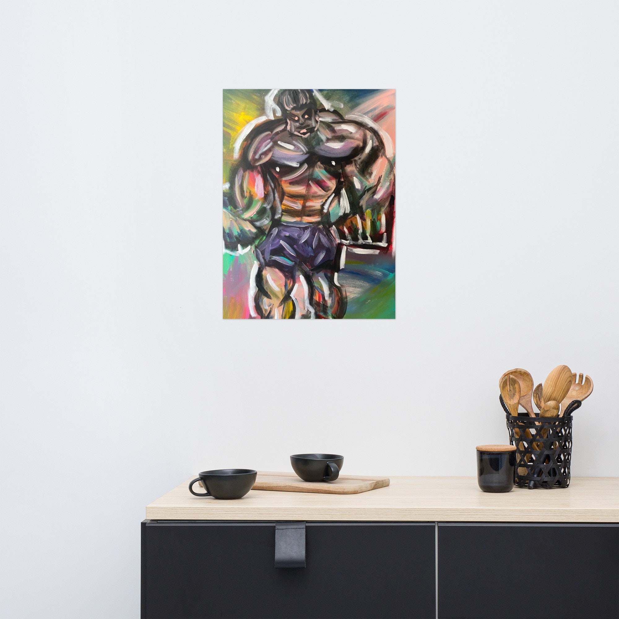 Angry Bulk Poster - Etsy