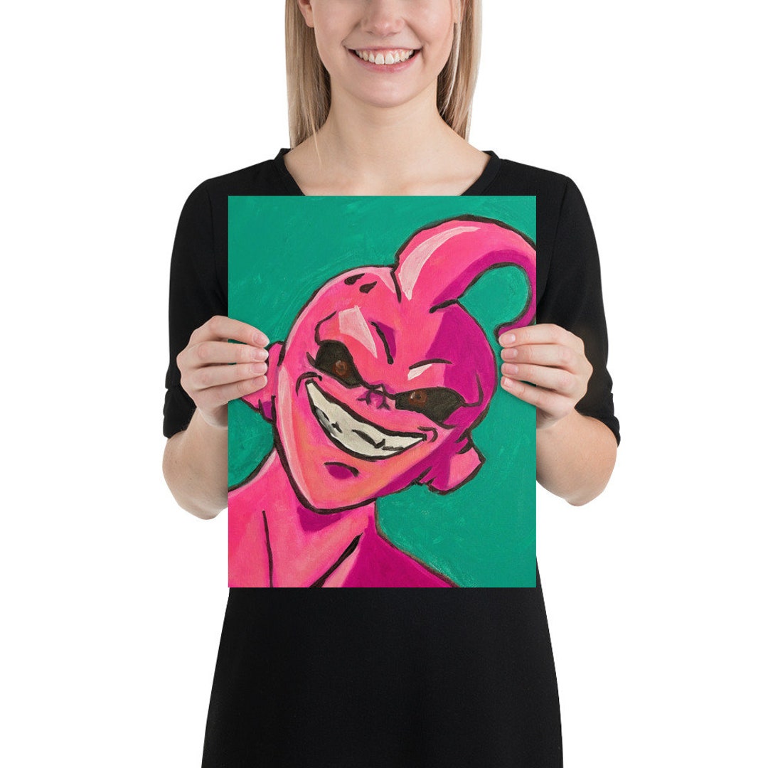 Majin Boo Poster - Etsy