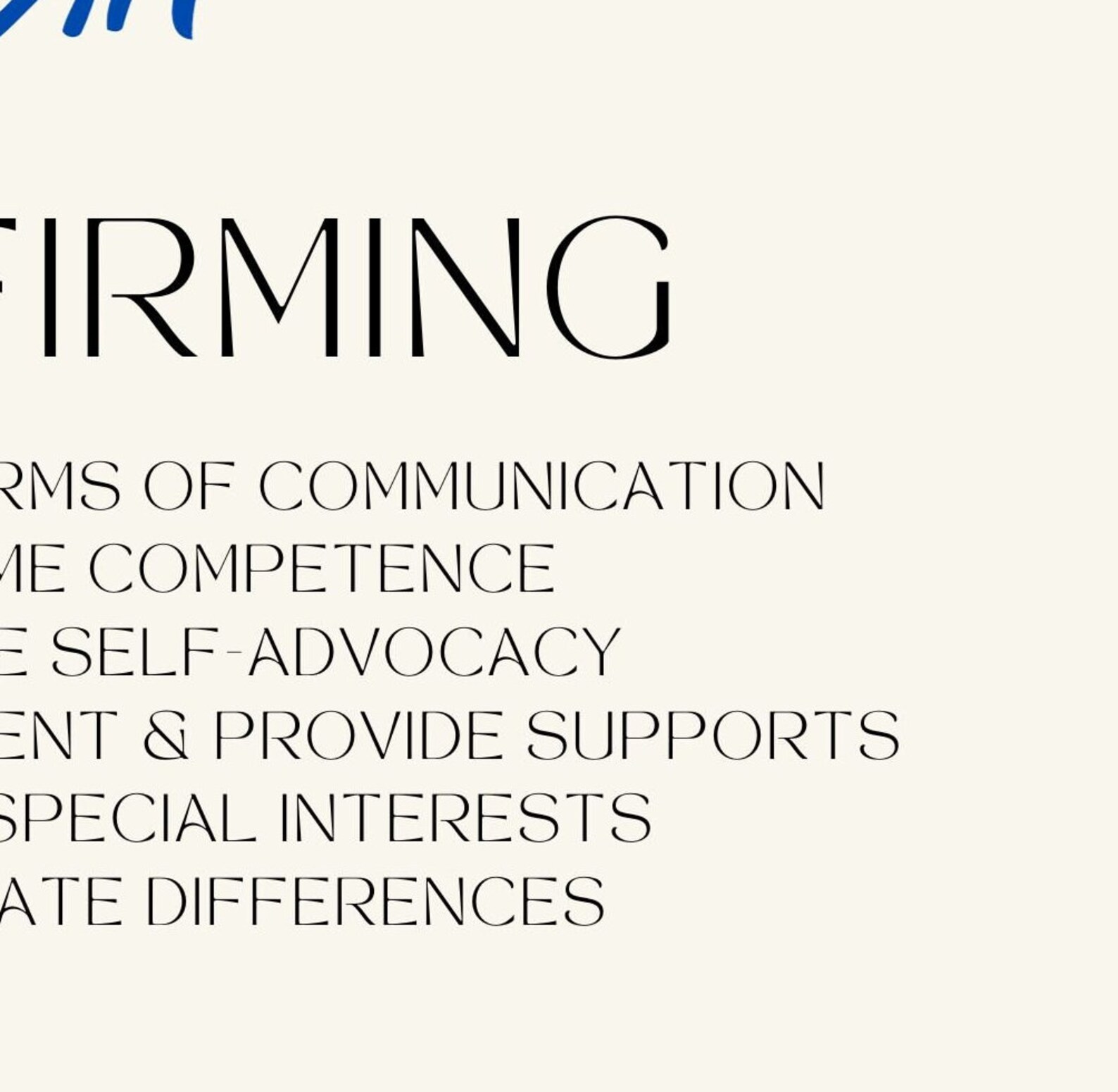 Neurodiversity Affirming - Poster (download) - Etsy