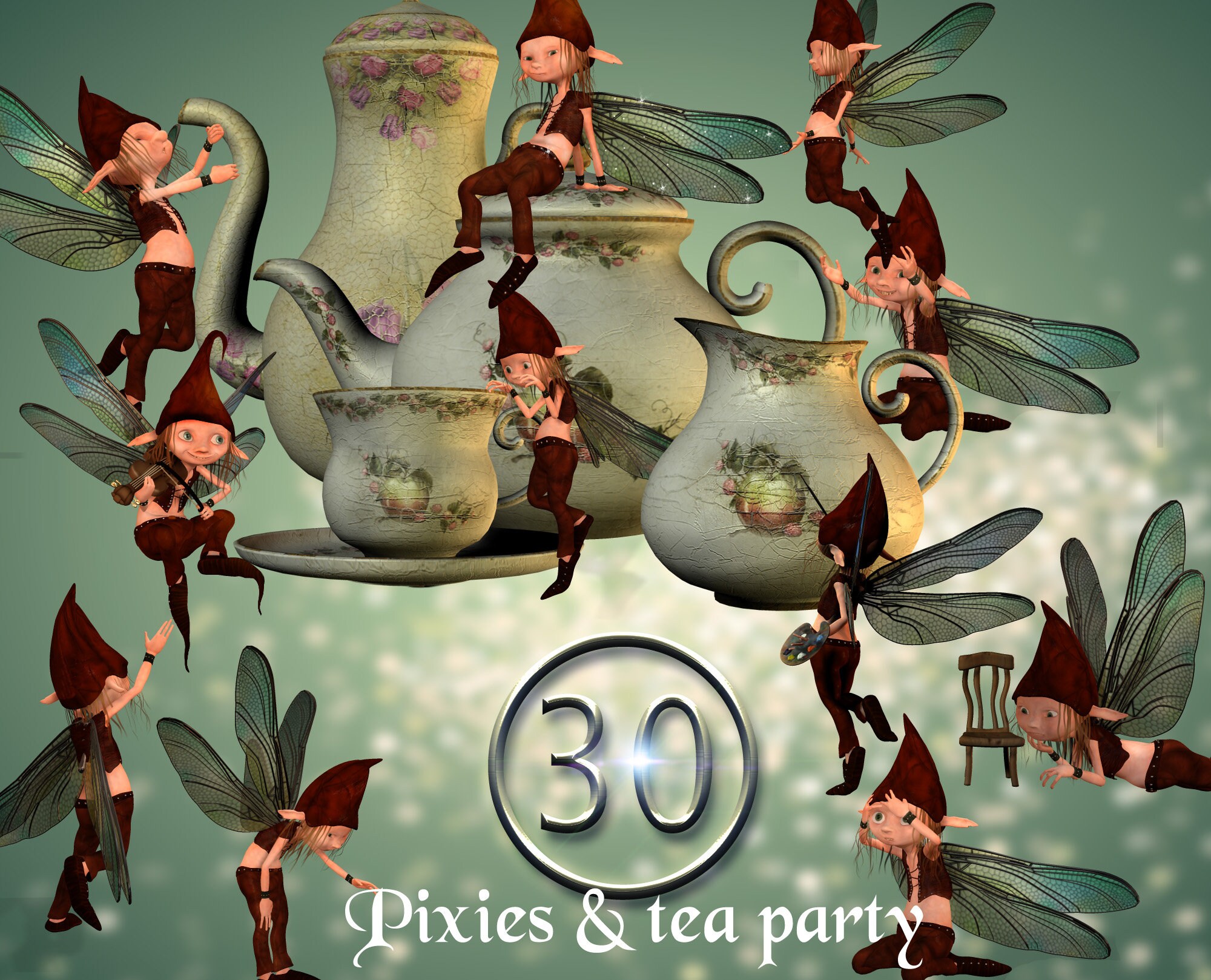 Fairies And Pixies Clipart