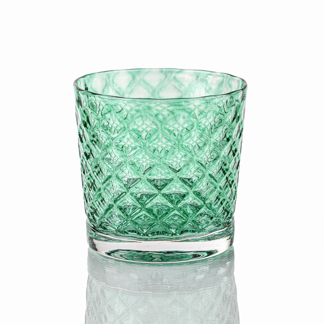 Spearmint - Mint Green | Handblown Glassware | Mindala Glass | Handmade ...
