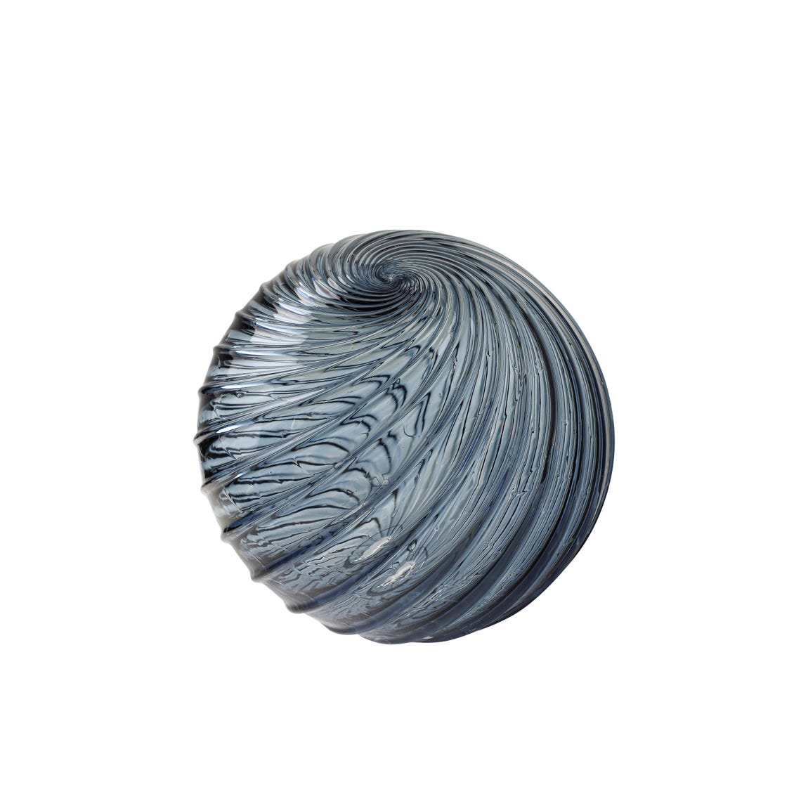Slate Blue | Set of 6 | Handblown Glass Ornament | Handmade in CA | Sun ...