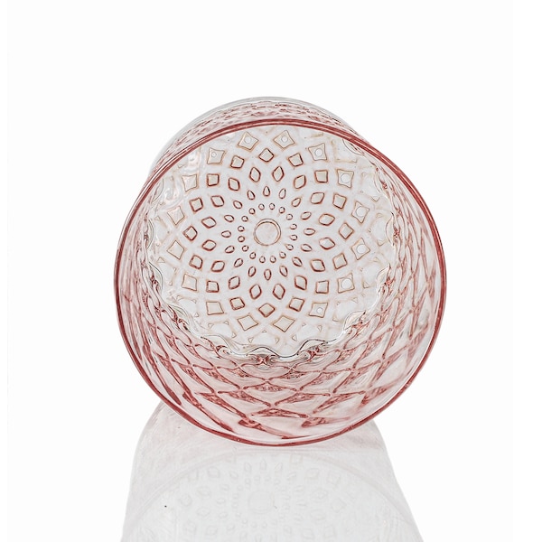 Pink Rocks Glass - Etsy