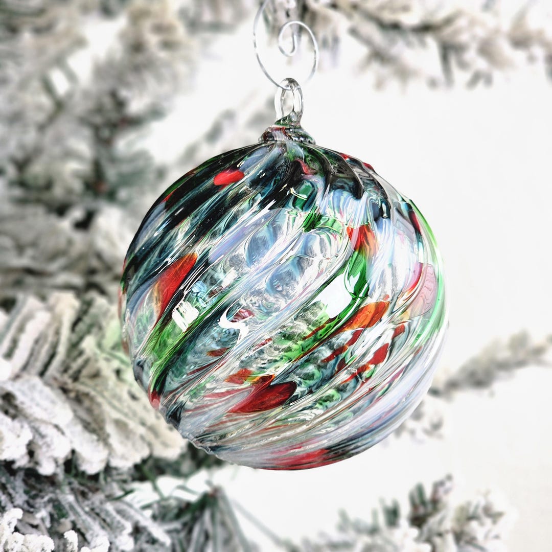 Holiday Traditions | Handblown Glass Ornament | Handmade in CA | Sun ...
