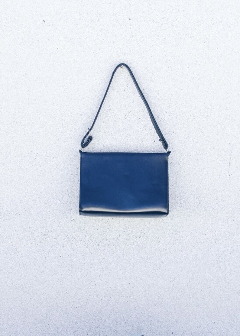 90s Pleather City Bag - Etsy