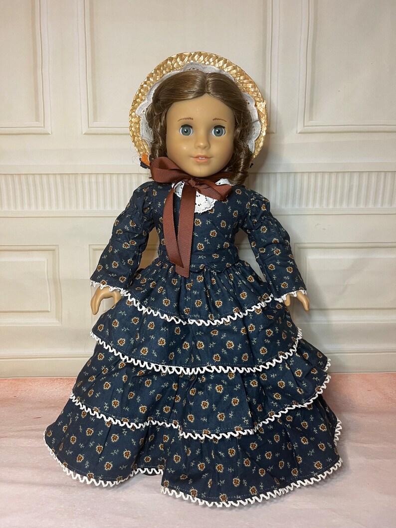 1850’s Victorian Ensemble for 18 Inch Dolls - Etsy