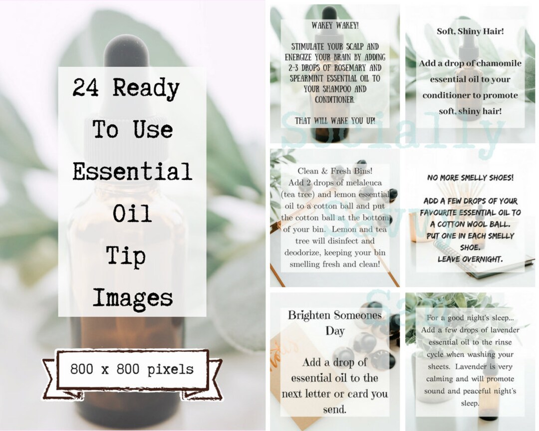 Social Media Images - Essential Oils Tips + Tricks - Facebook Posts ...