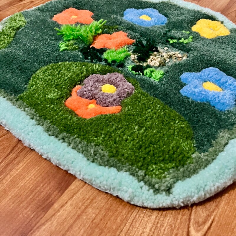 Tufted Rug Art - Etsy