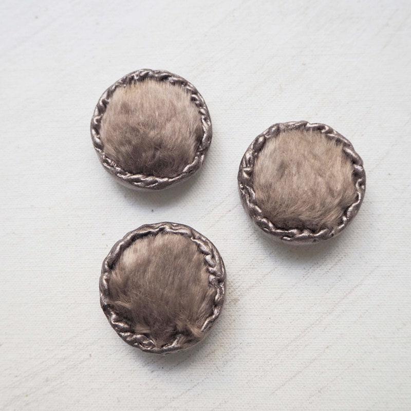 Taupe Buttons - Etsy