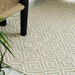 Scandinavian Natural Rug Hygge Minimalist Bedroom Rug - Etsy