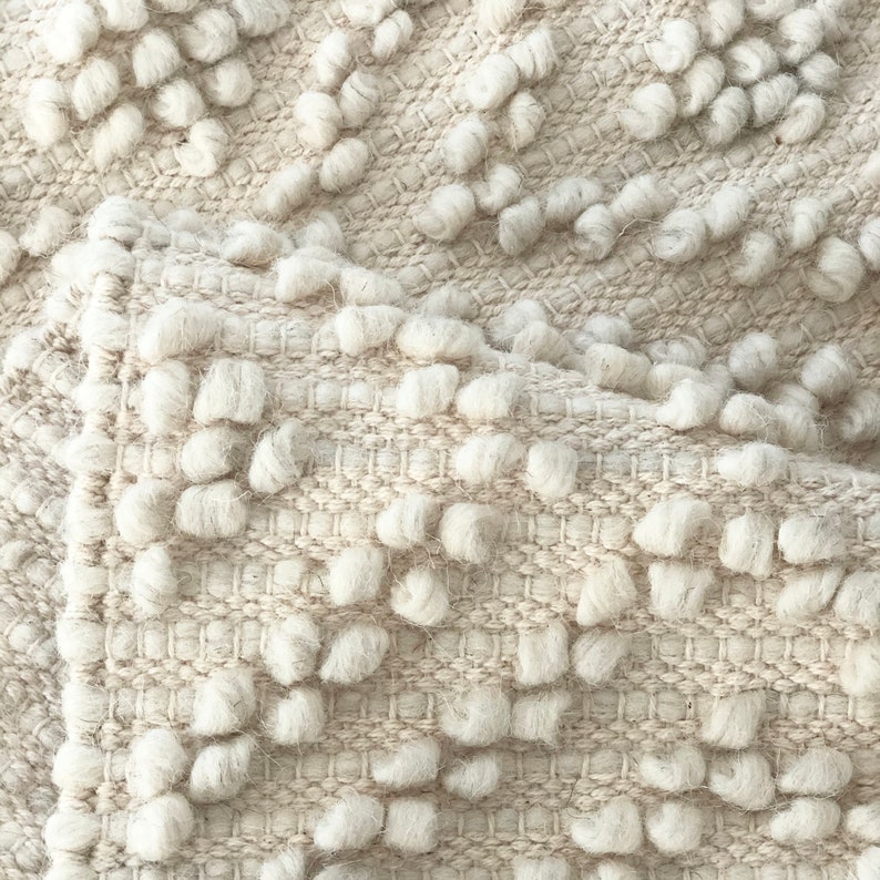 Scandinavian Natural Rug Hygge Minimalist Bedroom Rug - Etsy