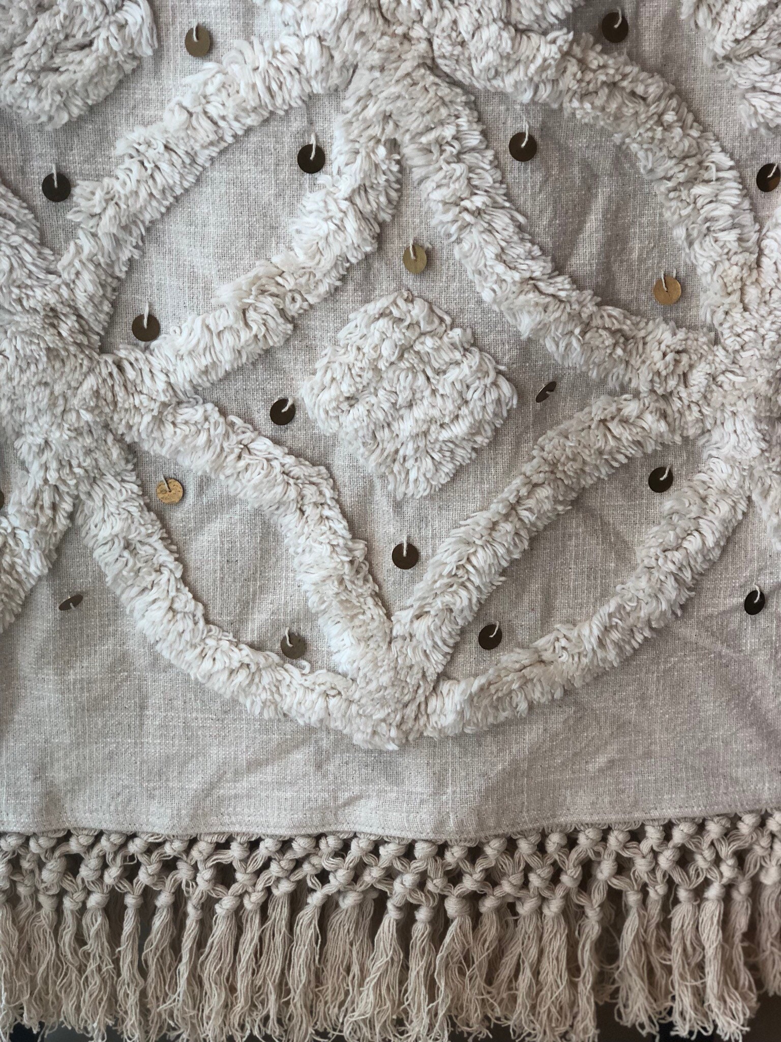 Moroccan Wedding Throw Blanket Handira Boho Throw Blanket | Etsy