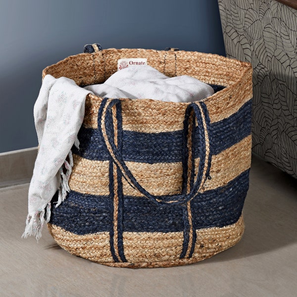 Jute Storage - Etsy