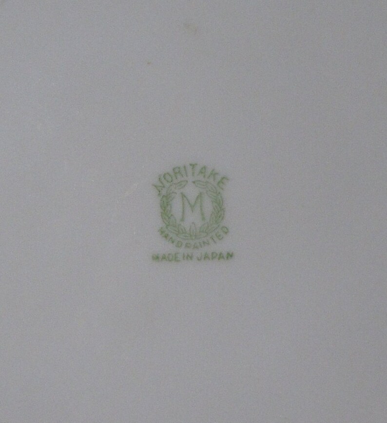 Vintage Noritake Plate Decorative Hand Painted Japan Wall - Etsy