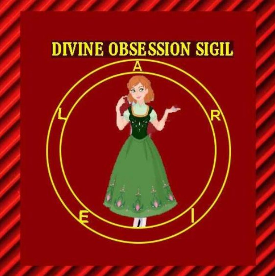 How to - Divine Obsession With Love and Romance Magick Sigil Seal Spell ...