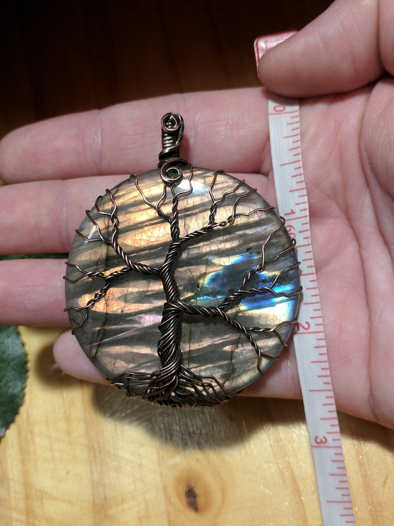 Labradorite Tree of Life Pendant, Tree of Life, Wire Wrapped Jewelry ...