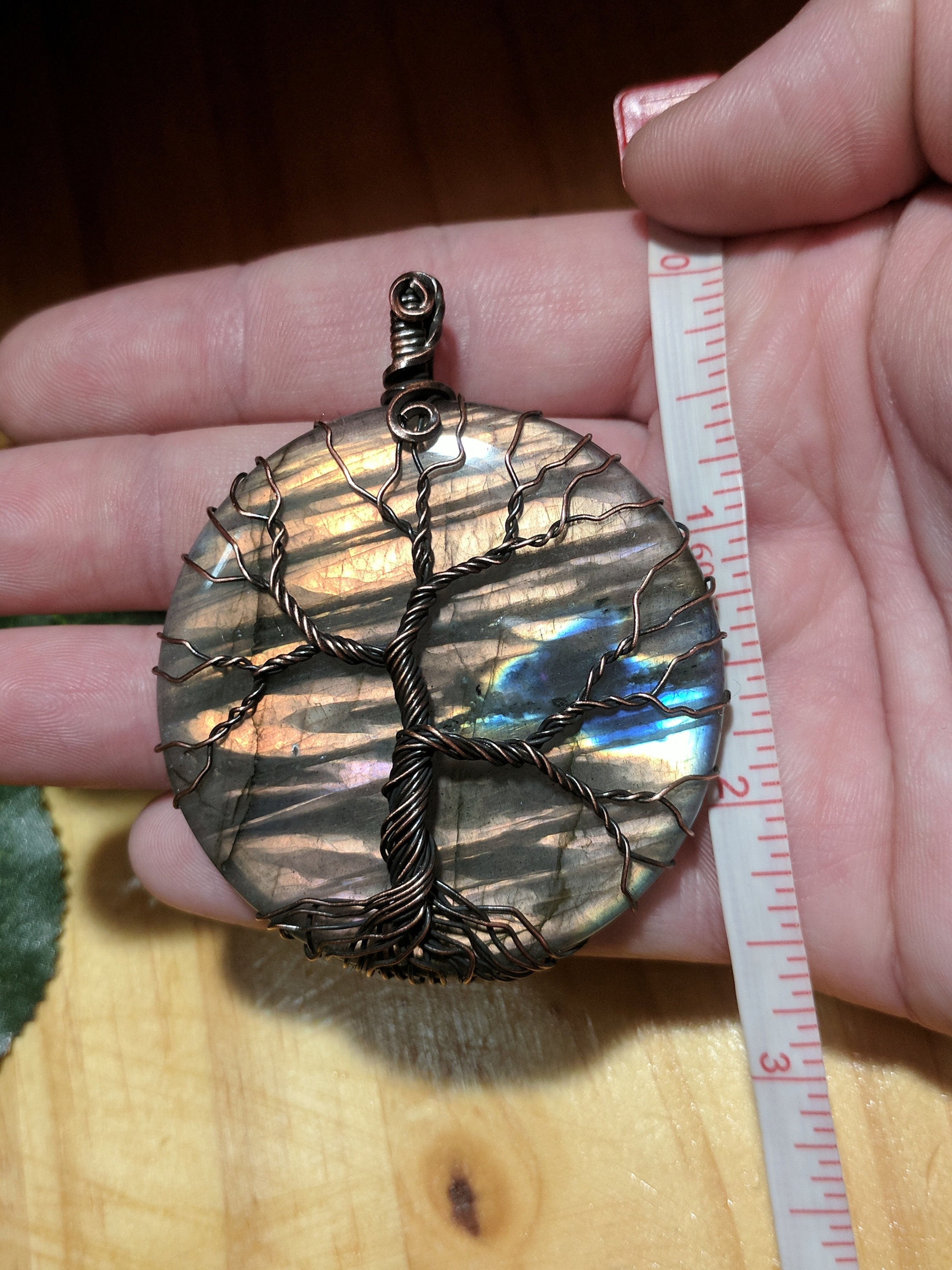 Labradorite Tree of Life Pendant, Tree of Life, Wire Wrapped Jewelry ...