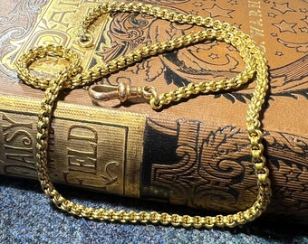 Antique Victorian Gold Chain - Etsy