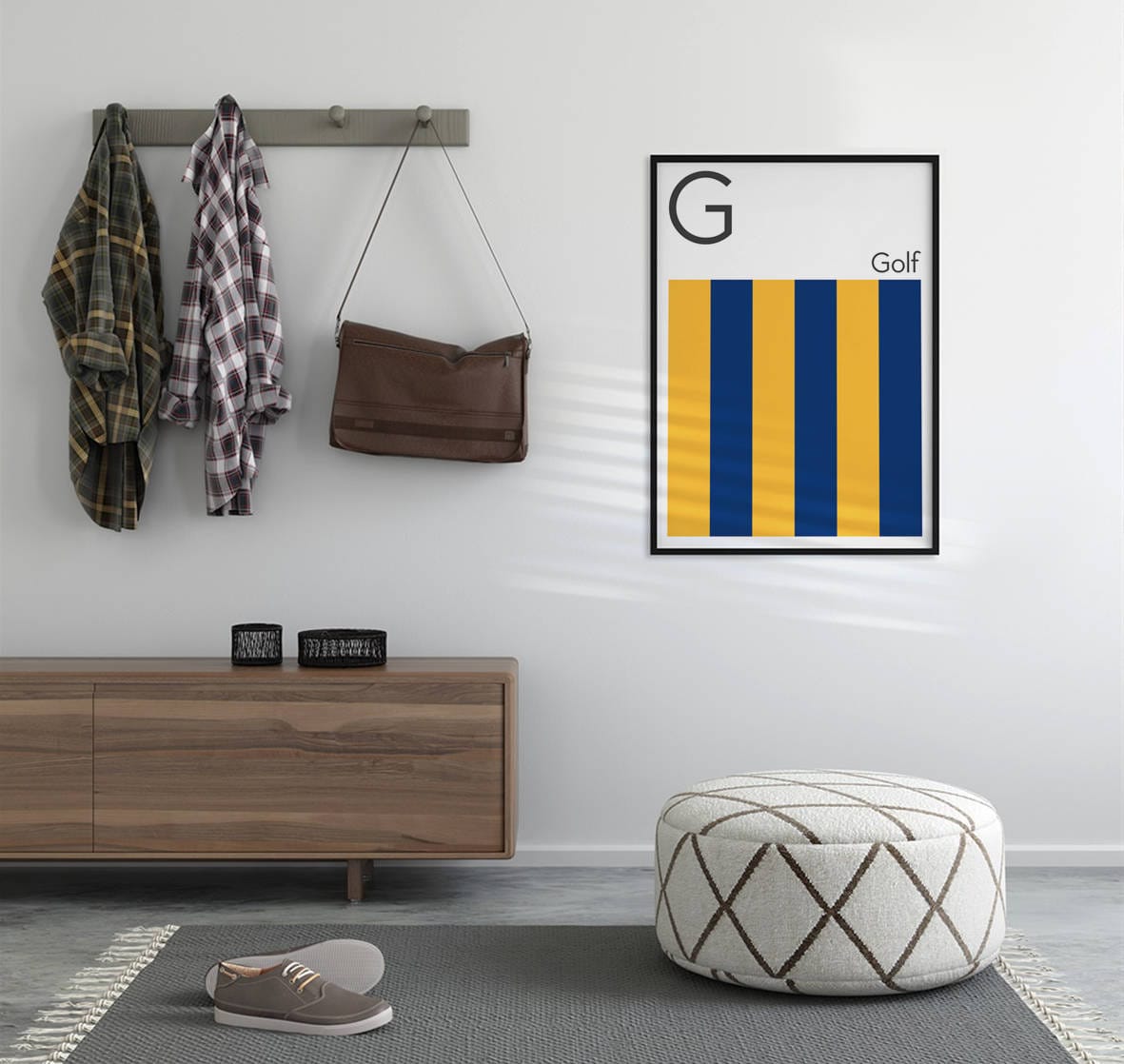 Letter G // International Maritime Signal Flags // Navy Flag | Etsy