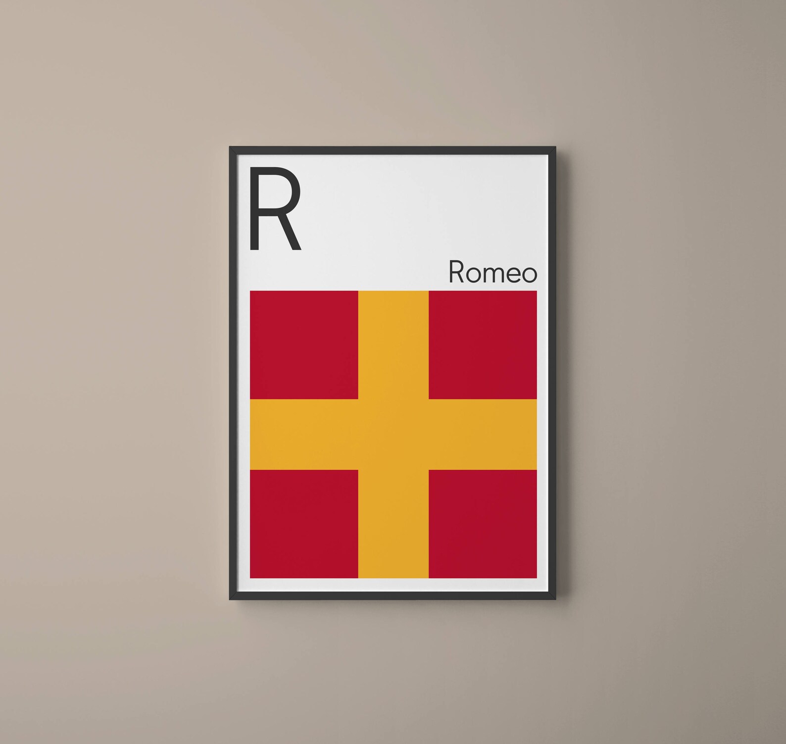 Letter R // International Maritime Signal Flags // Navy Flag - Etsy