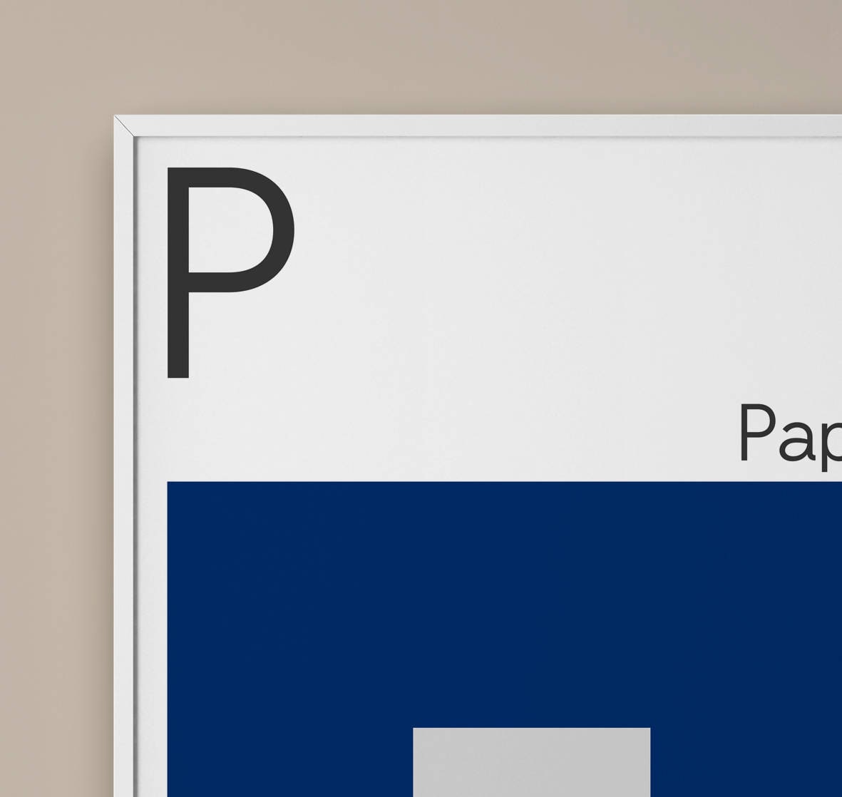 Letter P // International Maritime Signal Flags // Navy Flag | Etsy