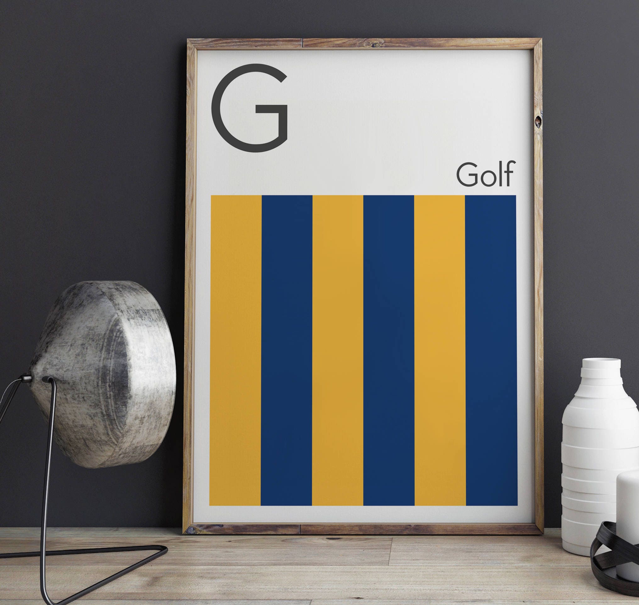 Letter G // International Maritime Signal Flags // Navy Flag | Etsy