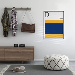 Letter D // International Maritime Signal Flags // Navy Flag Letter ...