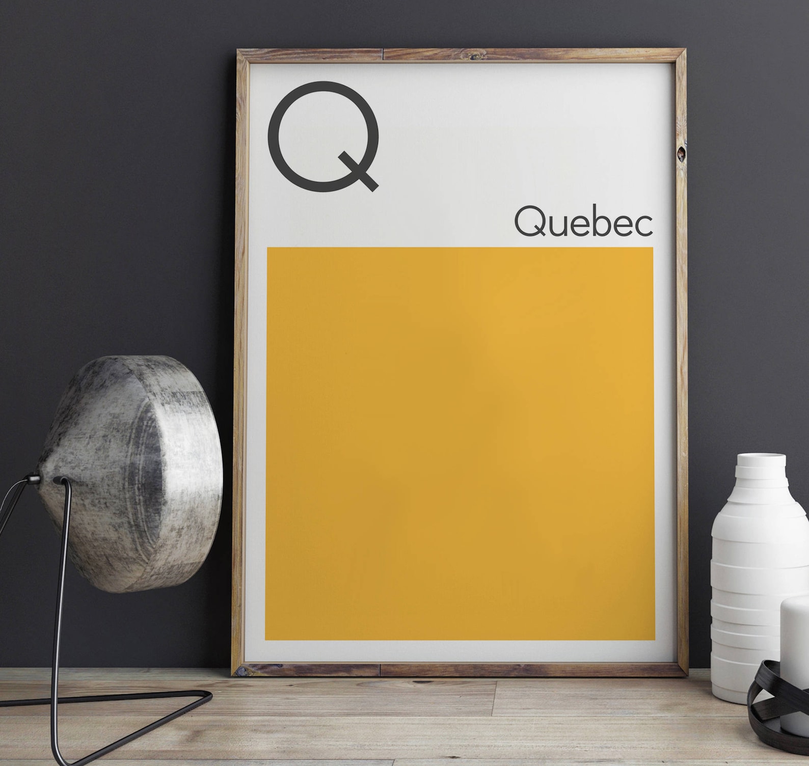 Letter Q // International Maritime Signal Flags // Navy Flag - Etsy