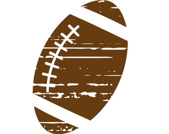 Football Svg Football Cut Files Distressed Football Svg - Etsy