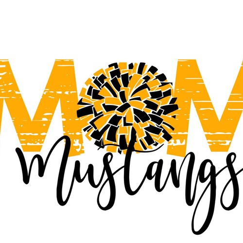 Mustangs Cheer SVG/PNG - Etsy