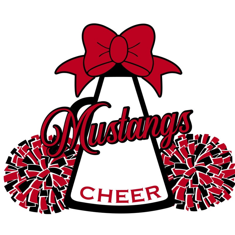 Mustang Cheer - Etsy