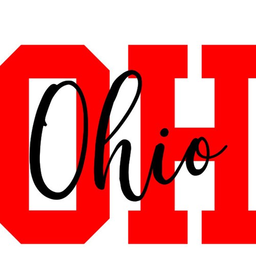 Ohio Heart SVG - Etsy