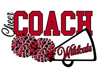 Cheer coach svg | Etsy