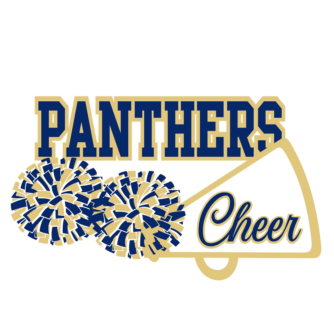 Panthers Cheer SVG/PNG - Etsy
