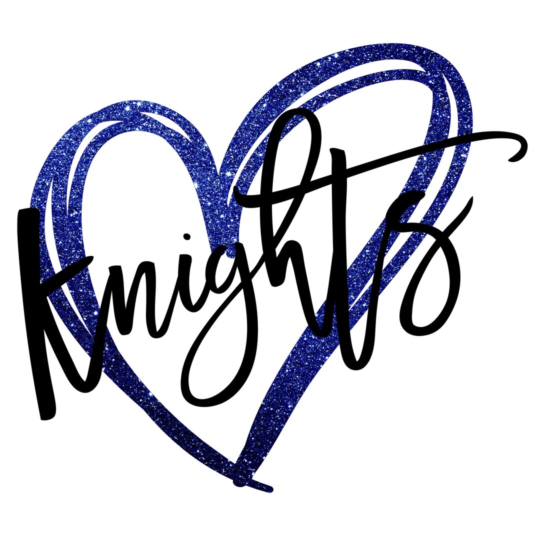 Knights Heart SVG/PNG - Etsy