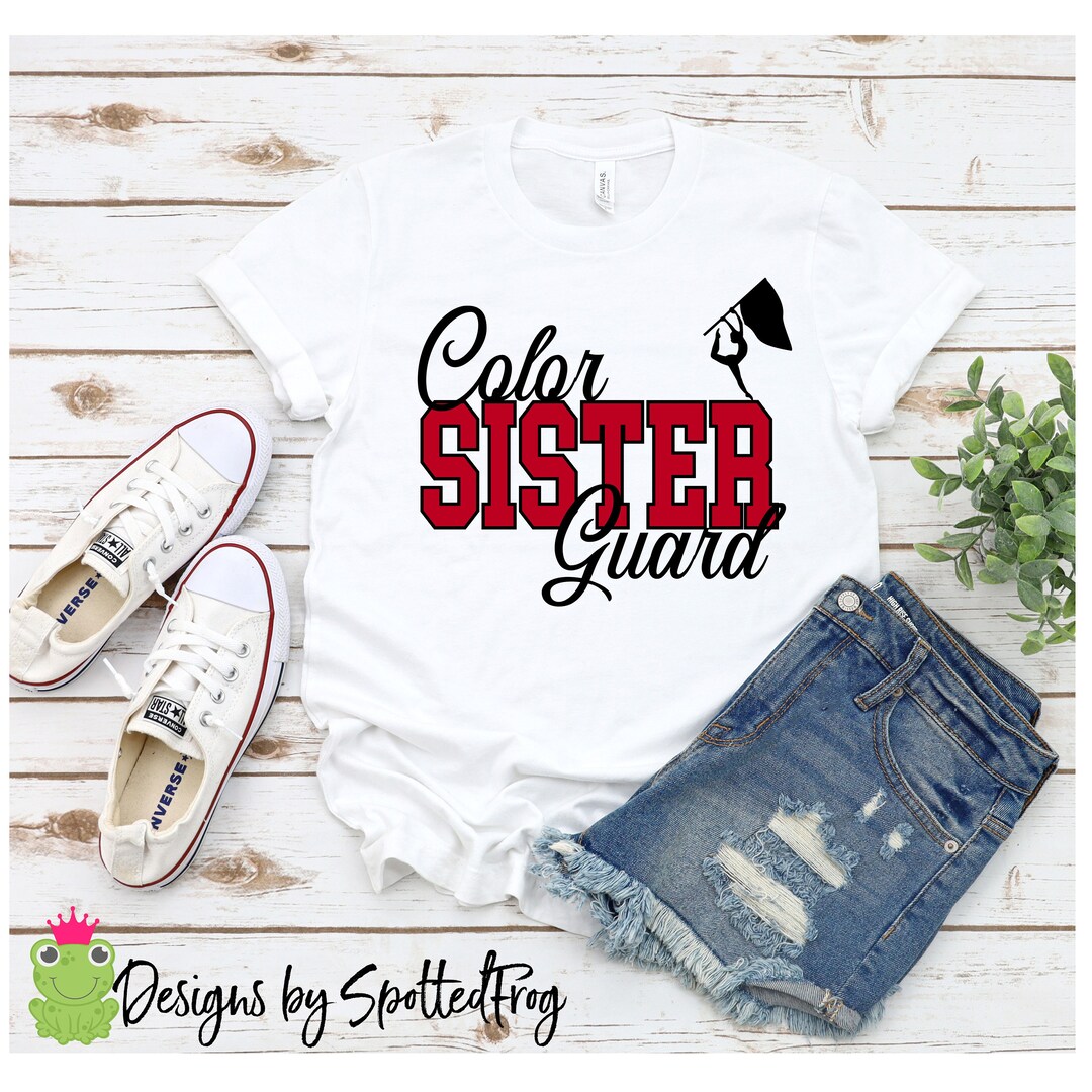Colorguard Sister SVG/PNG - Etsy