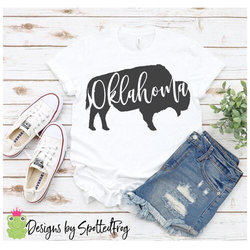 Oklahoma Outline SVG. Oklahoma Cursive Vector File. Oklahoma - Etsy