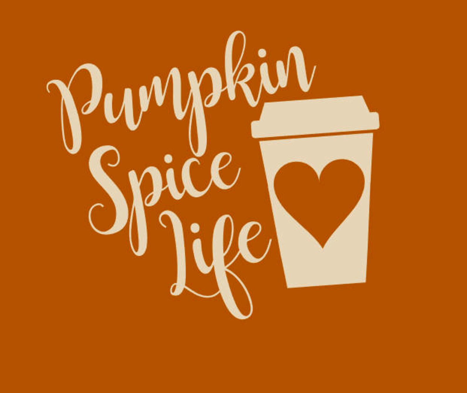 Pumpkin Spice Life SVG - Etsy