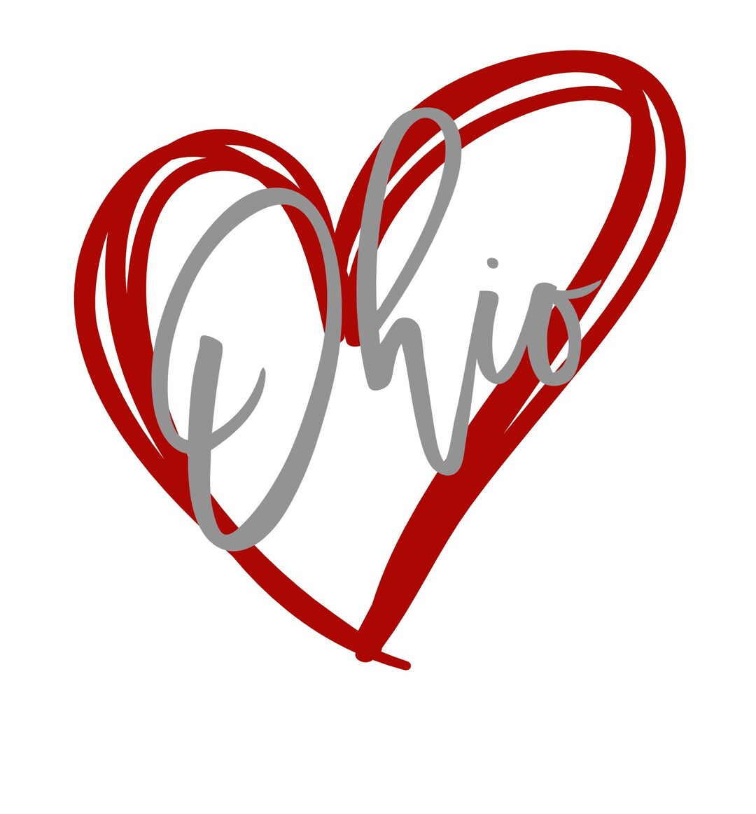 Ohio Heart SVG - Etsy