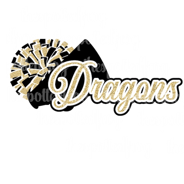 Dragons Cheer Svg - Etsy