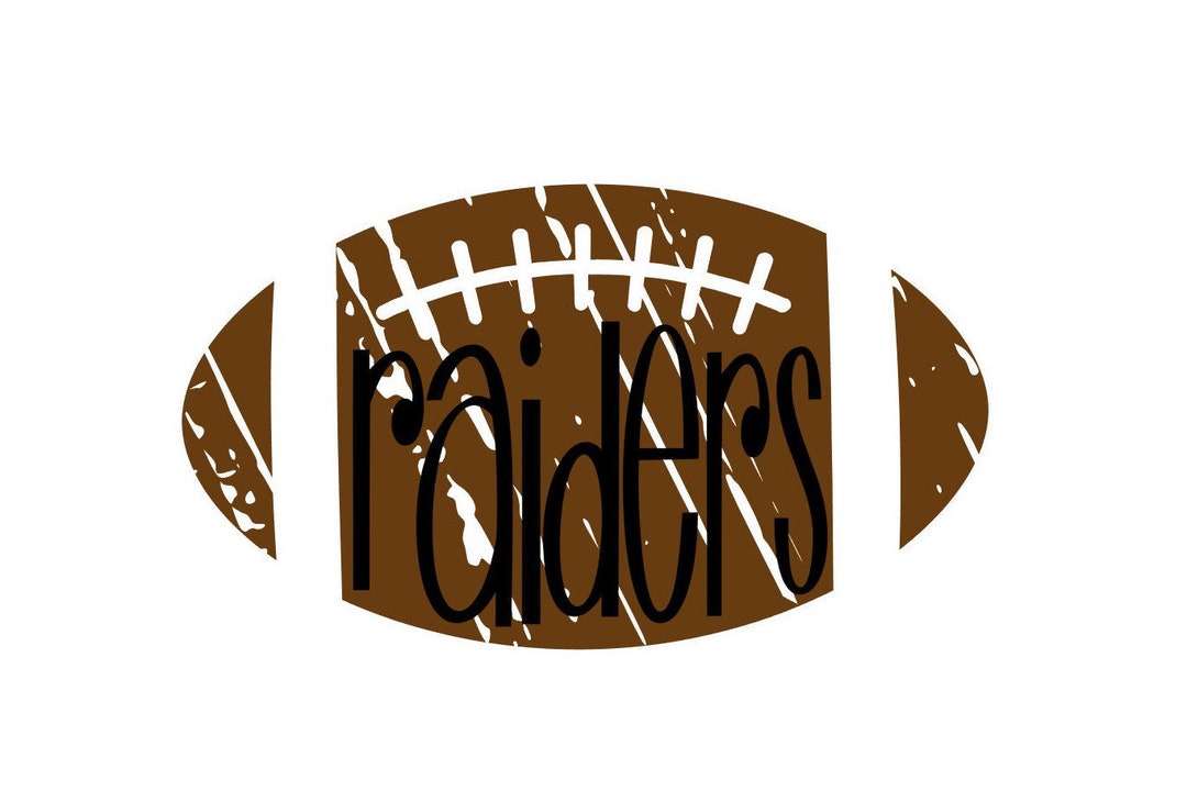 Raiders Football SVG - Etsy