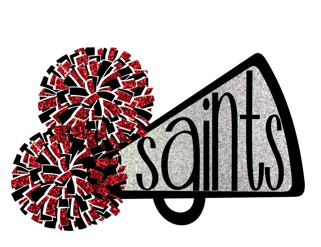 Saints Cheer SVG - Etsy