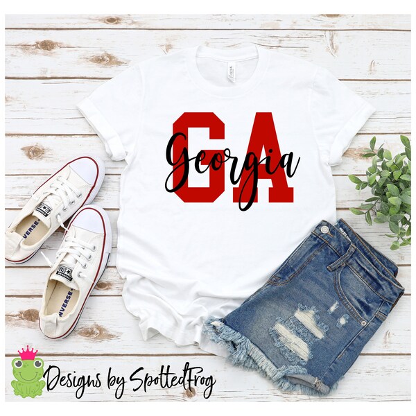 Georgia Bulldogs Svg - Etsy