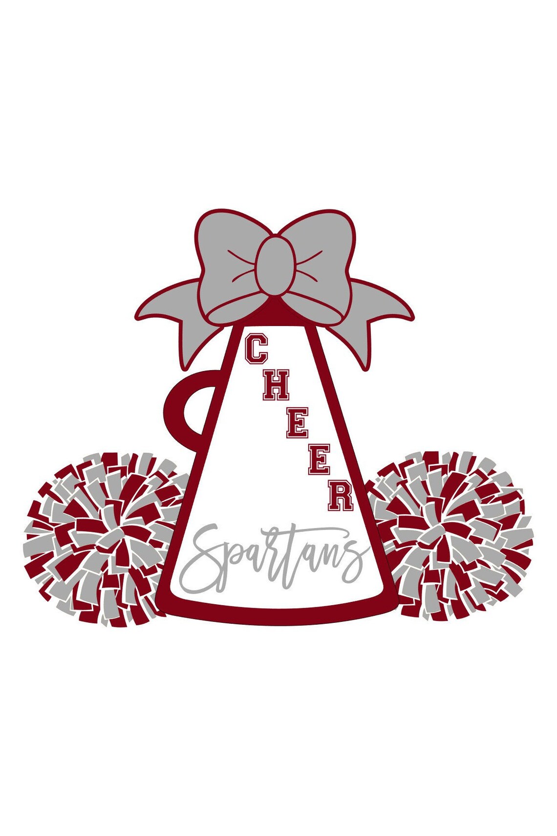 Spartans Cheer SVG - Etsy