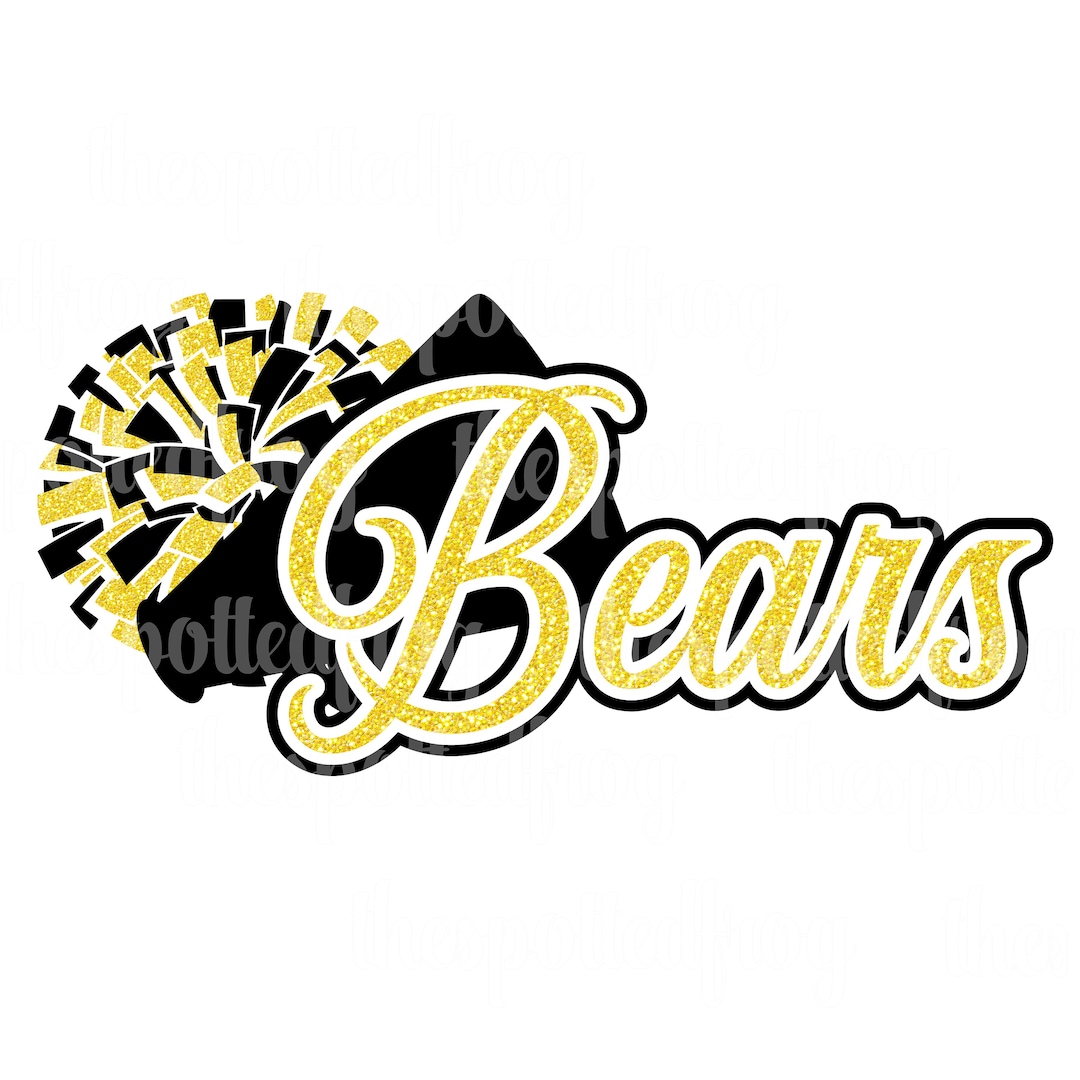 Bears Cheer SVG/PNG - Etsy