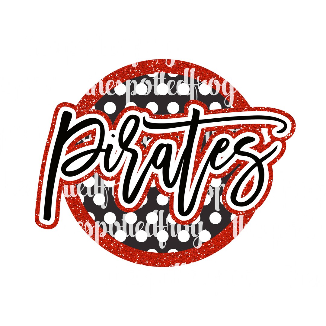 Pirates Polka Dots Glitter PNG - Etsy